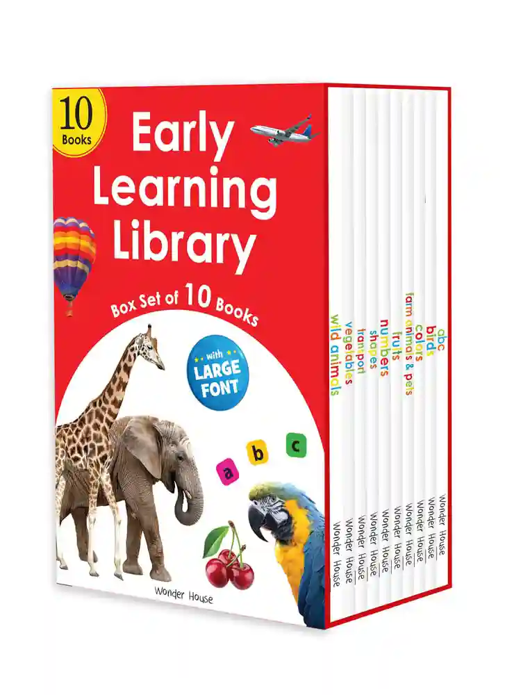 Early Learning Library – Box Set of 10 Books : Big Board Books Series ...